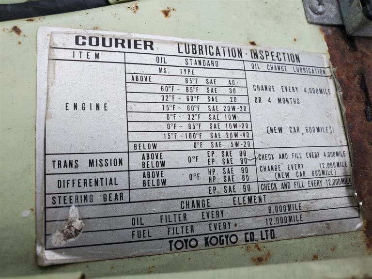 1972 Ford Courier – Texas Trucks and Classics