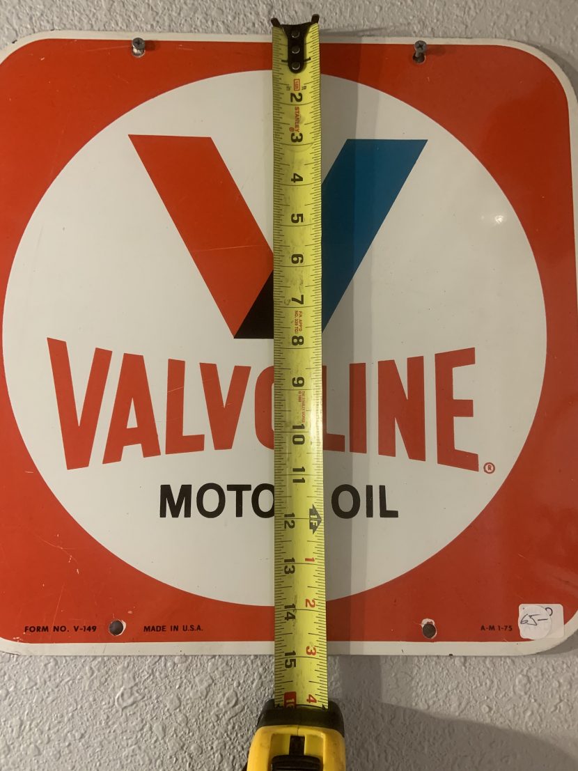 Valvoline Sign – Texas Trucks and Classics