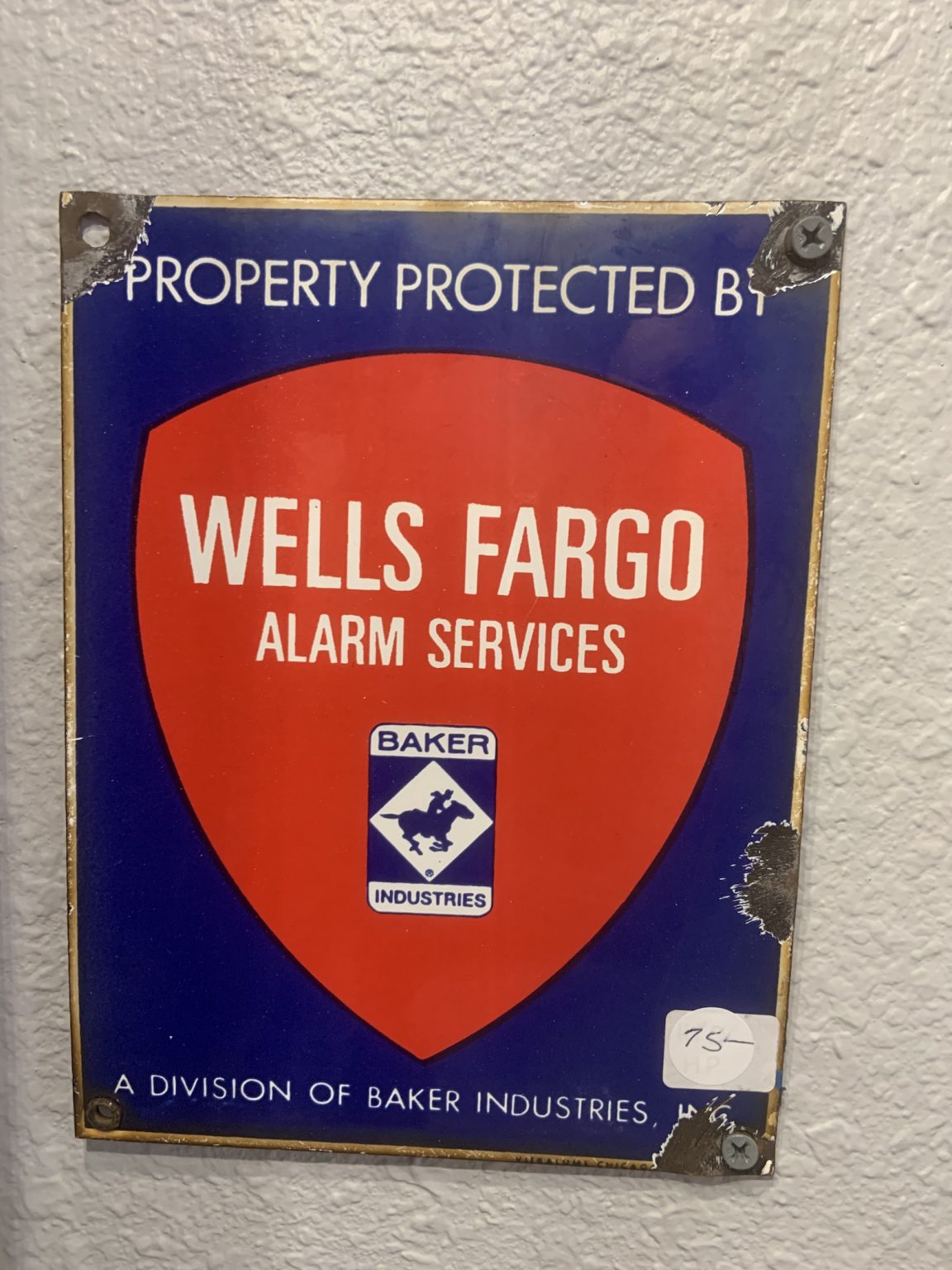 Wells Fargo Sign – Texas Trucks and Classics
