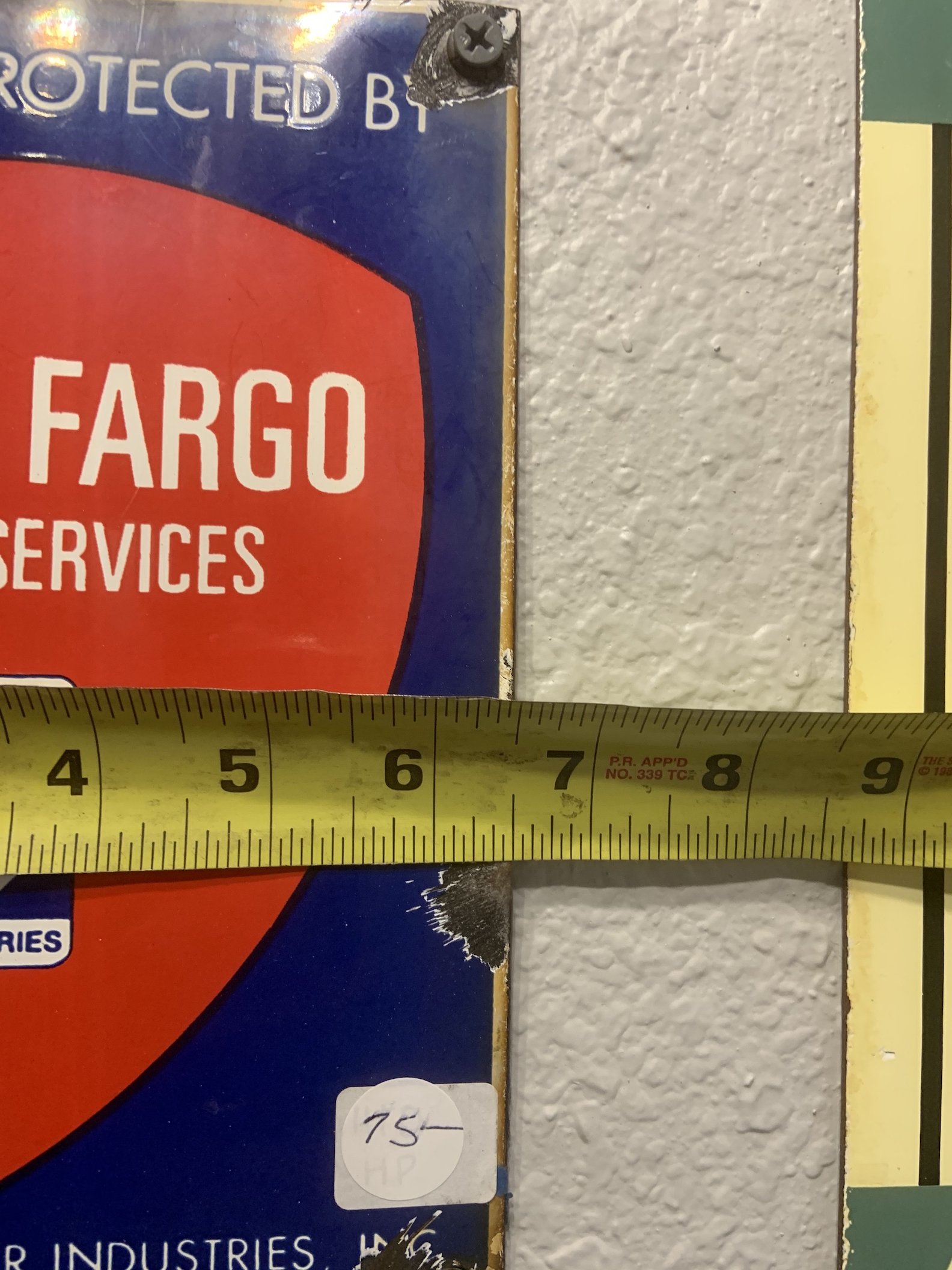 Wells Fargo Sign – Texas Trucks and Classics