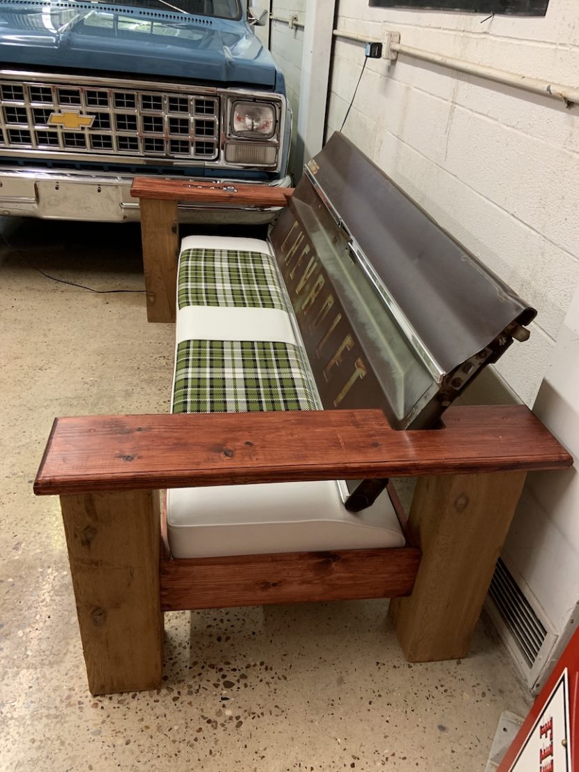 Chevrolet Tailgate Sofa – Texas Trucks and Classics