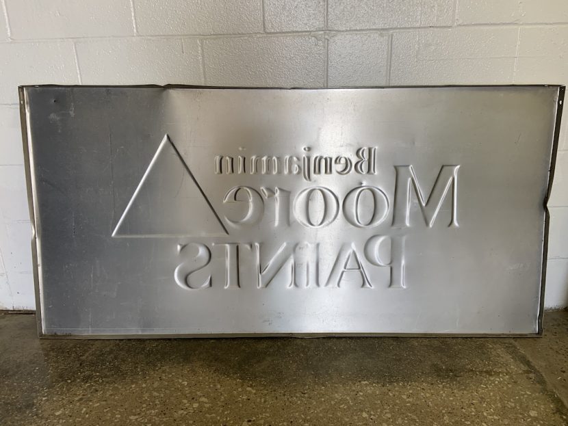 Benjamin Moore Sign – Texas Trucks and Classics