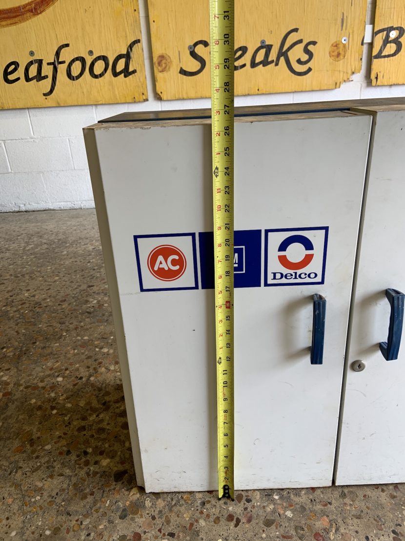 Vintage AC DELCO / GM Cabinet – Texas Trucks and Classics