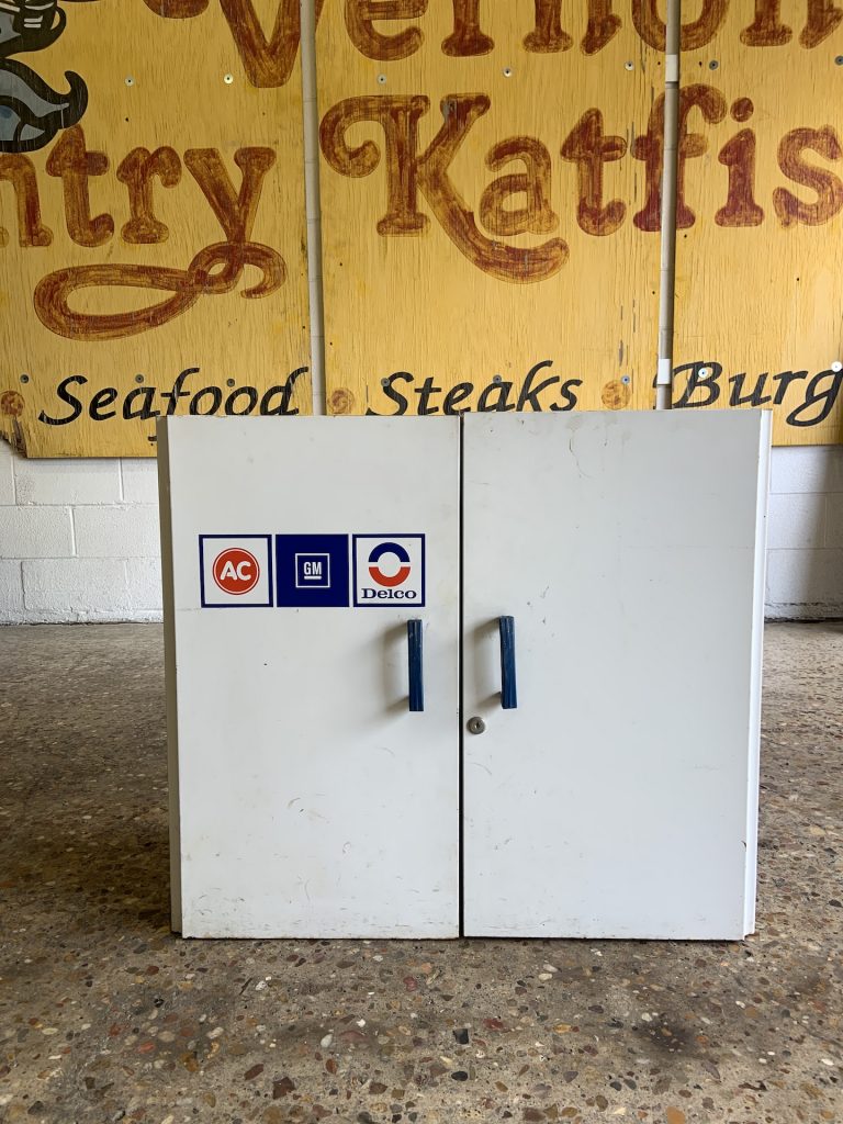 Vintage AC DELCO / GM Cabinet – Texas Trucks and Classics