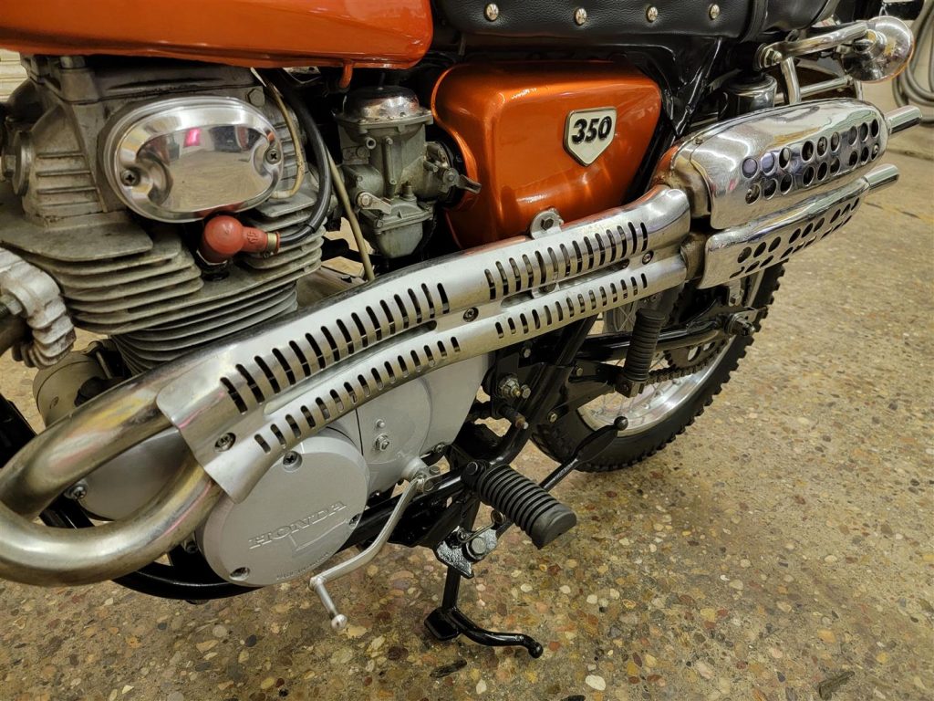 1970 Honda CL350k2 Scrambler – Texas Trucks and Classics