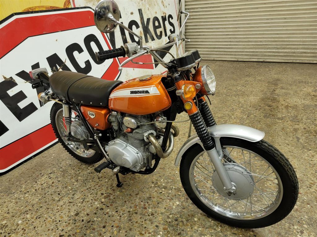 1970 Honda CL350k2 Scrambler – Texas Trucks and Classics