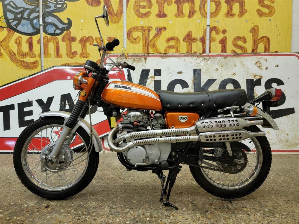1970 Honda CL350k2 Scrambler – Texas Trucks and Classics