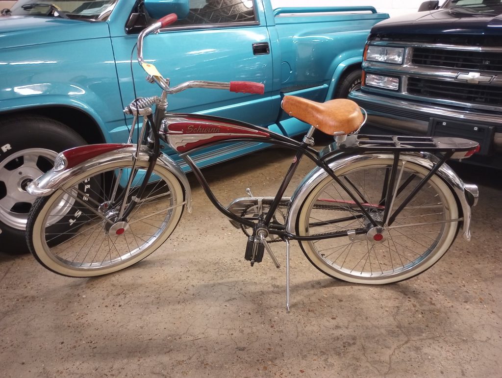 1955 Schwinn Black Phantom Bicycle – Texas Trucks and Classics