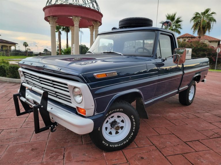 1968 Ford F-100 Styleside SWB (4×4) – Texas Trucks and Classics