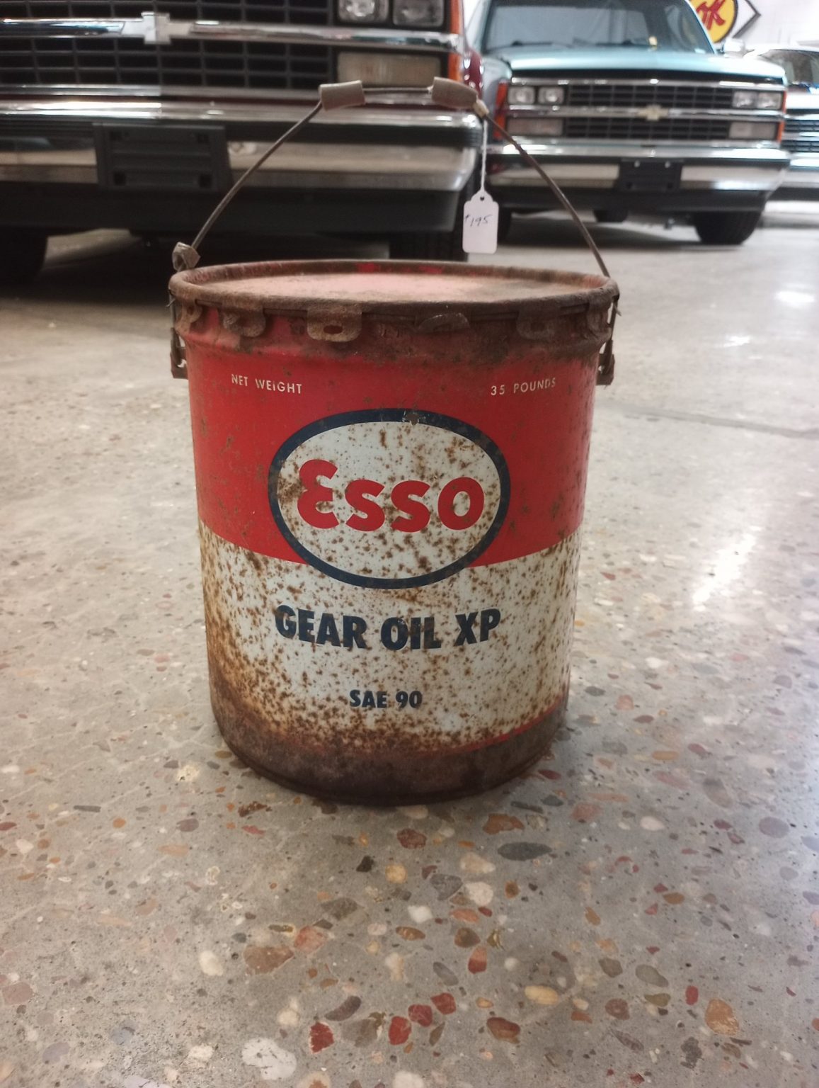 Esso Gear Oil Can – Texas Trucks and Classics