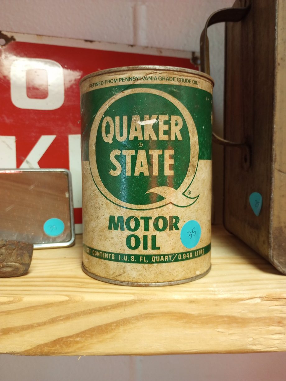 Quaker State Motor Oil Can – Texas Trucks and Classics