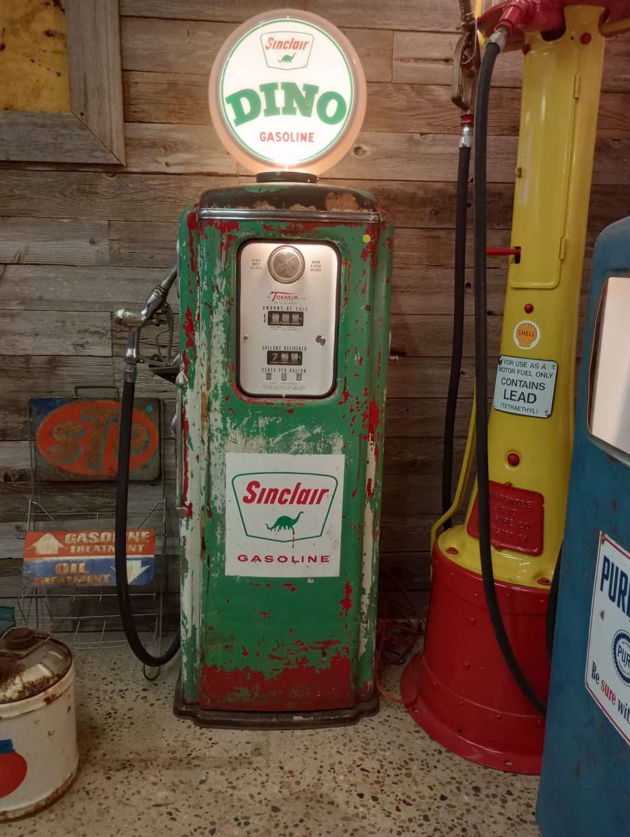 Tokheim 39 Sinclair Dino Gas Pump – Texas Trucks and Classics