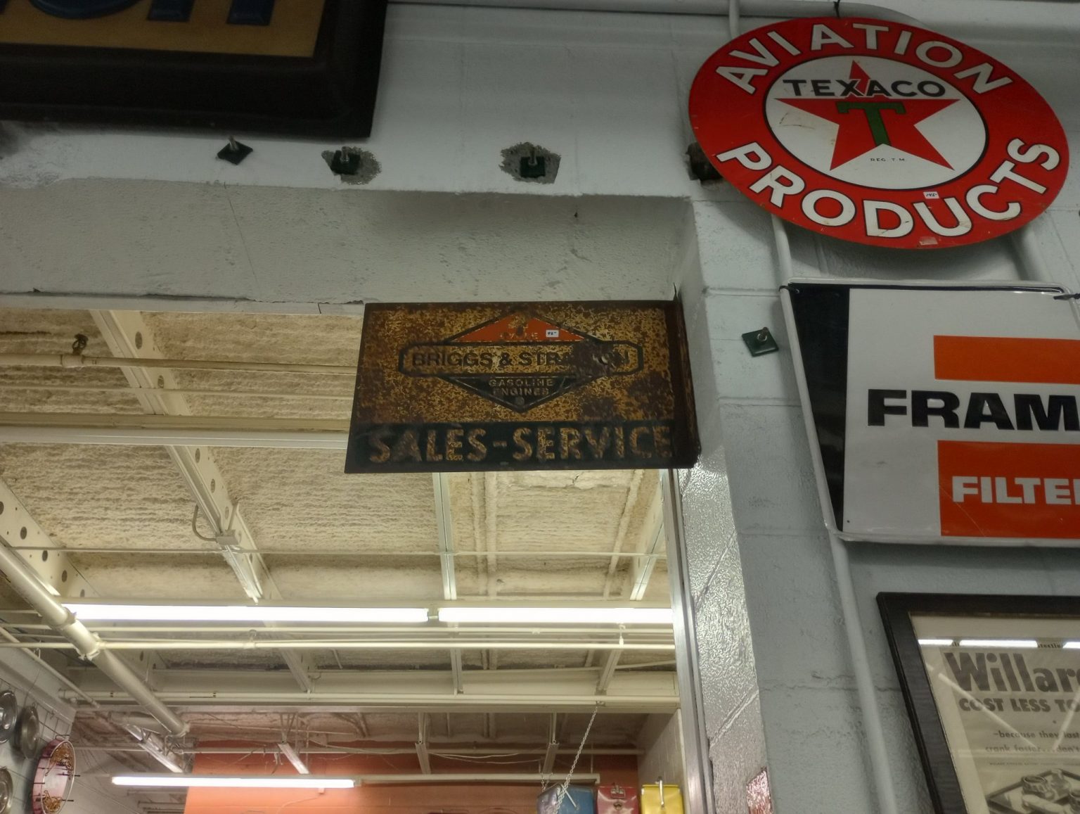 Briggs & Stratton Sign – Texas Trucks and Classics