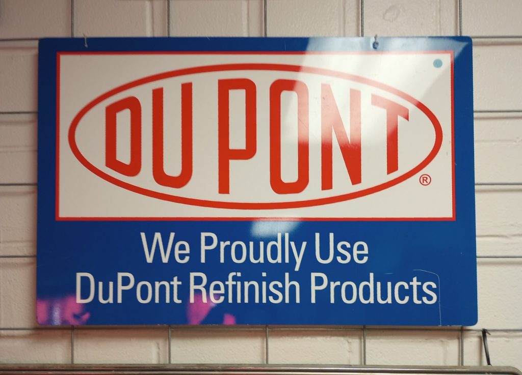 DuPont Sign – Texas Trucks and Classics