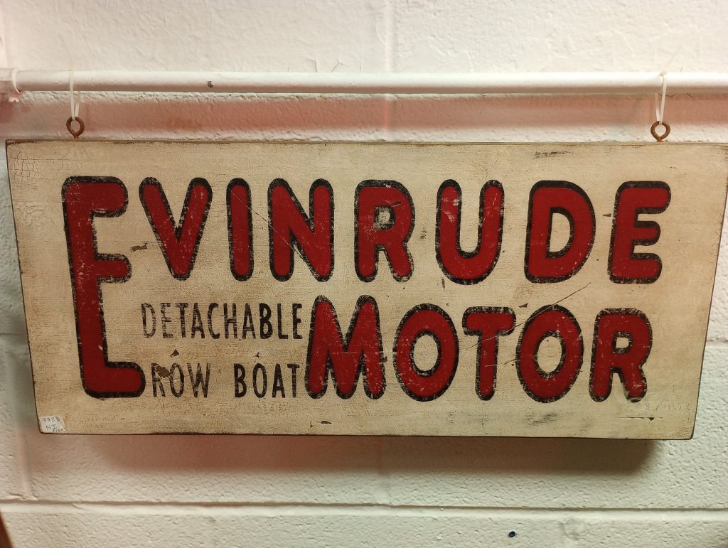 Evinrude Sign – Texas Trucks and Classics