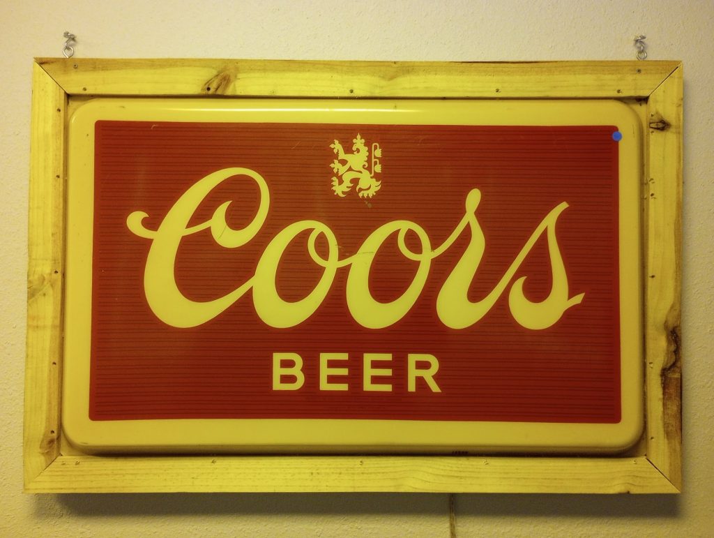 Coors Beer Sign – Texas Trucks and Classics