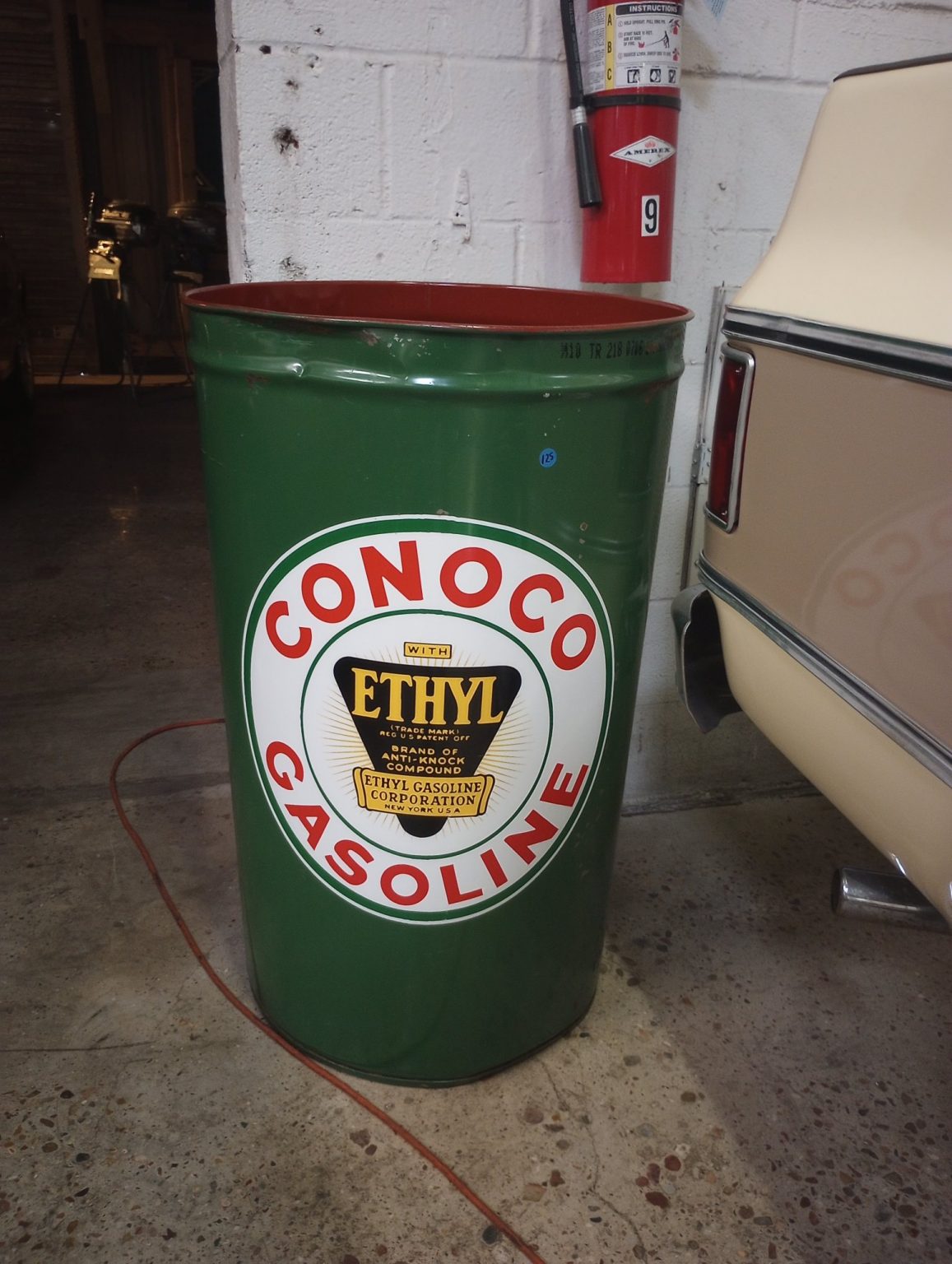 Conoco Gasoline Barrel – Texas Trucks and Classics