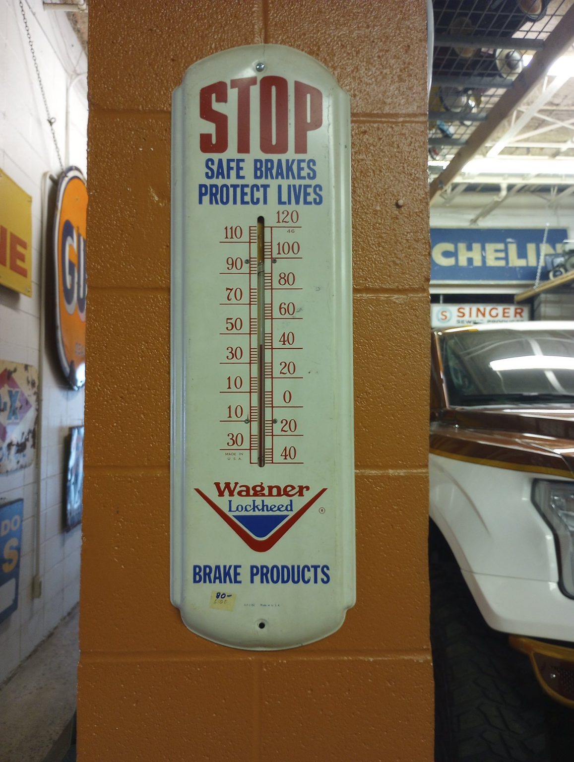 Wagner Lockheed Thermometer – Texas Trucks and Classics