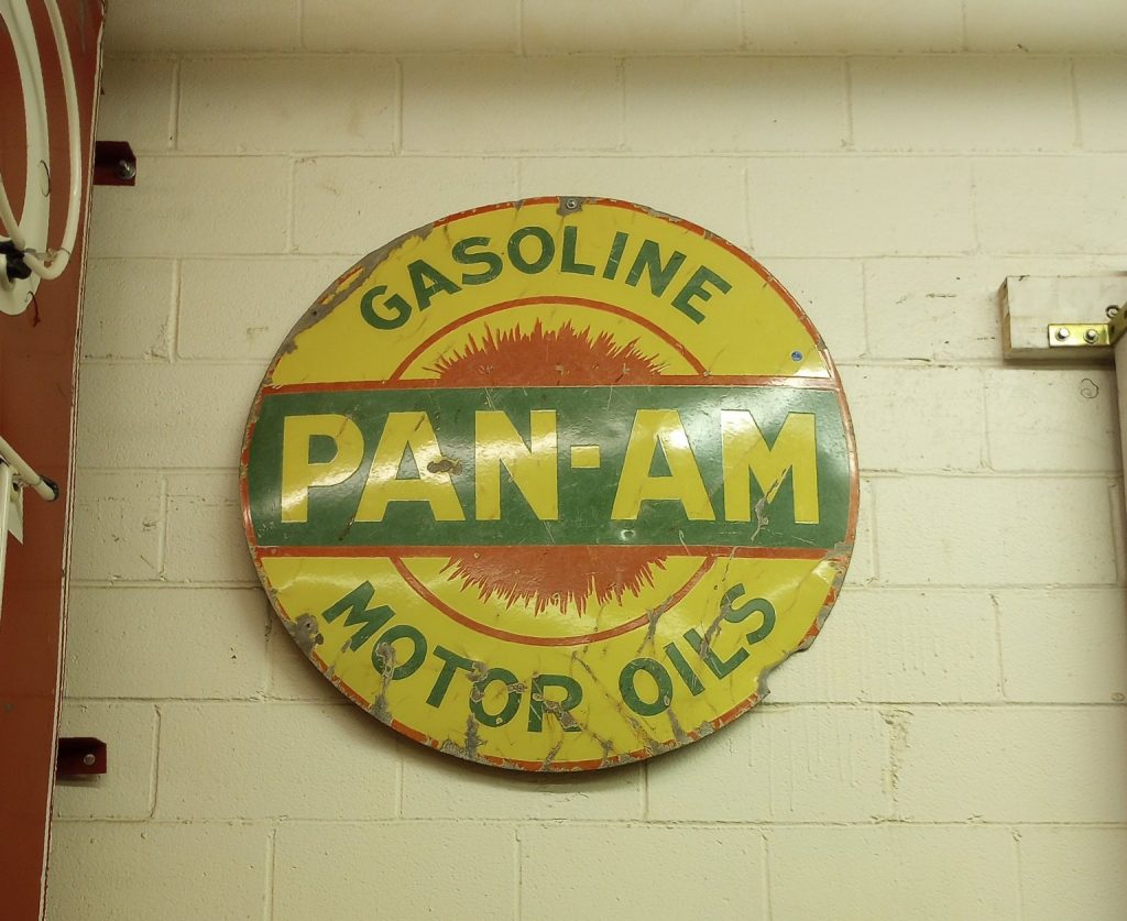 Pan-Am Motor Oils Sign – Texas Trucks and Classics