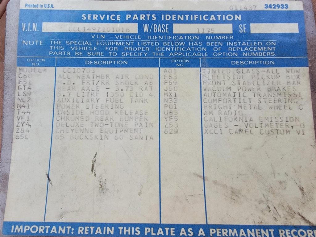 1979 Chevy C10 Cheyenne – Texas Trucks and Classics