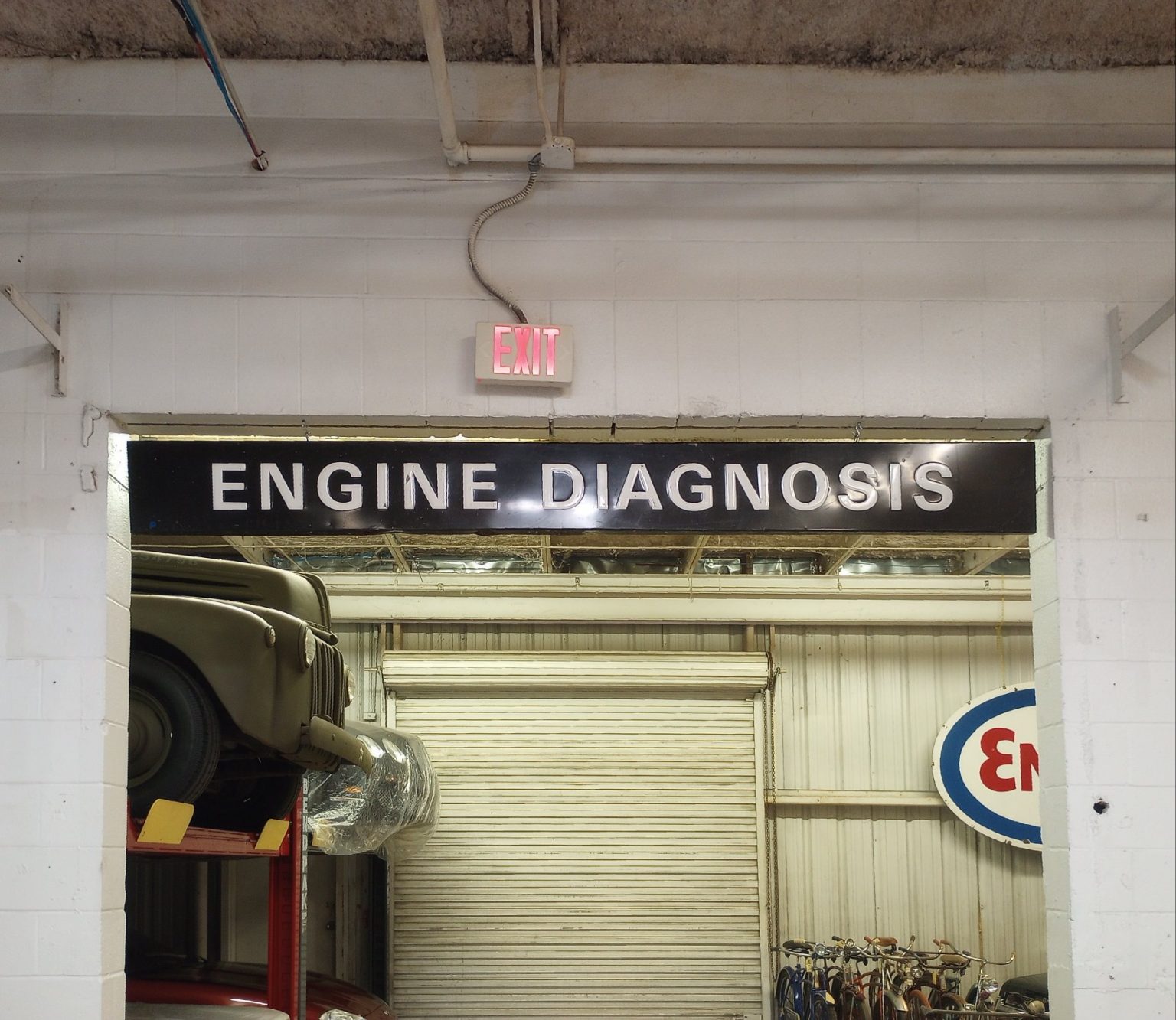 Engine Diagnosis Sign – Texas Trucks and Classics