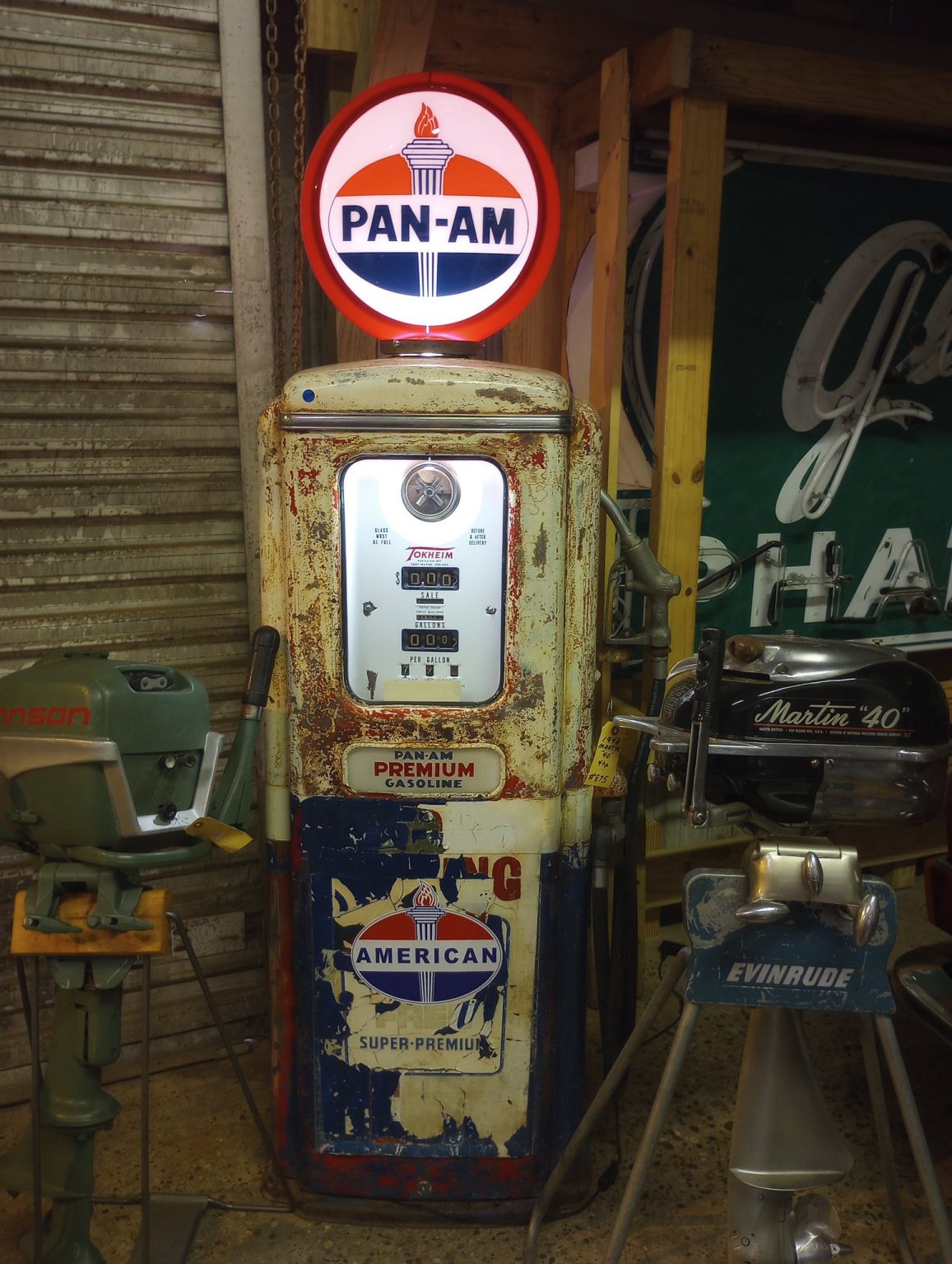 Tokheim Pan-am Gas Pump – Texas Trucks and Classics