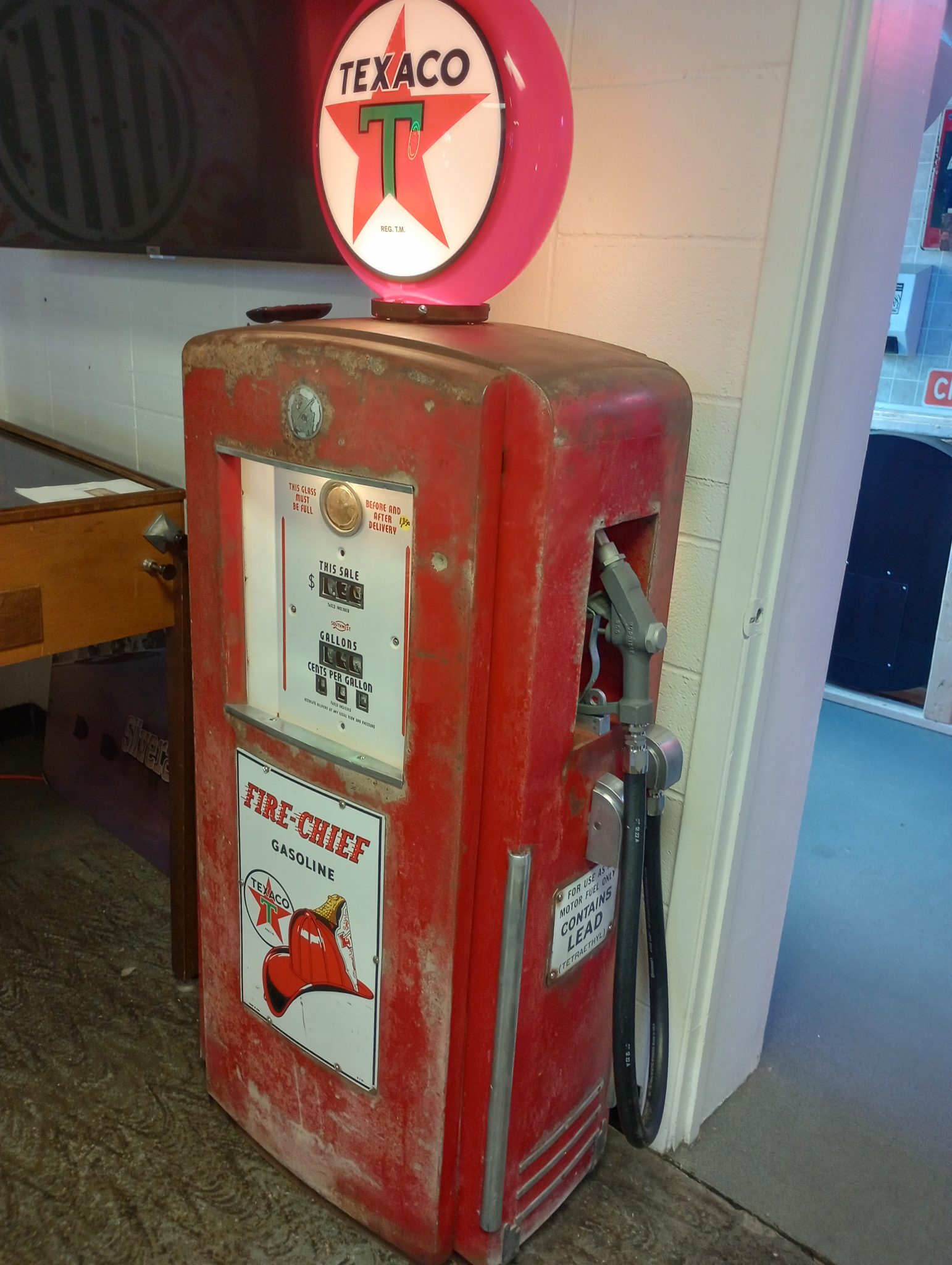 Southwest 72 Texaco Fire Chief Gas Pump – Texas Trucks and Classics