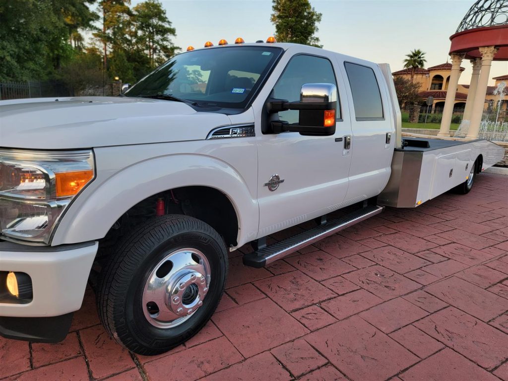 2015 Ford F350 Limited Platinum Car Hauler – Texas Trucks and Classics