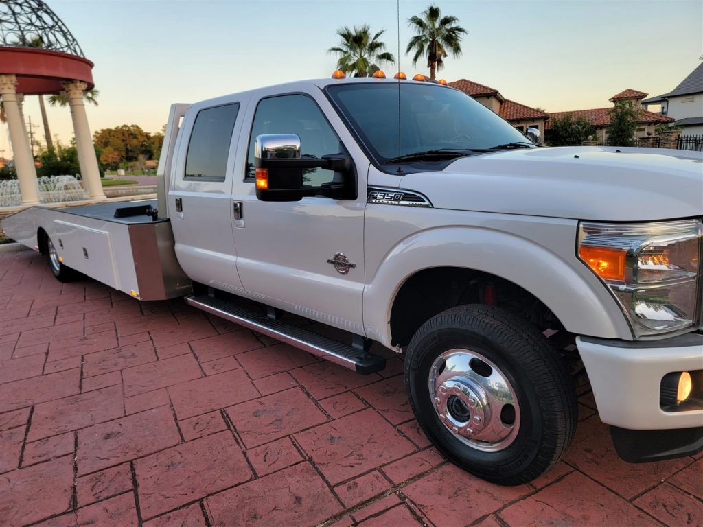 2015 Ford F350 Limited Platinum Car Hauler – Texas Trucks and Classics