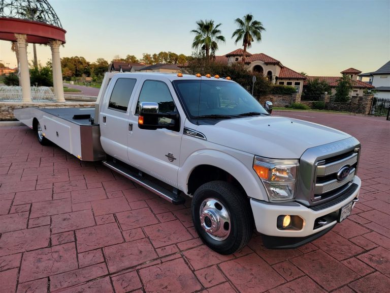 2015 Ford F350 Limited Platinum Car Hauler – Texas Trucks and Classics