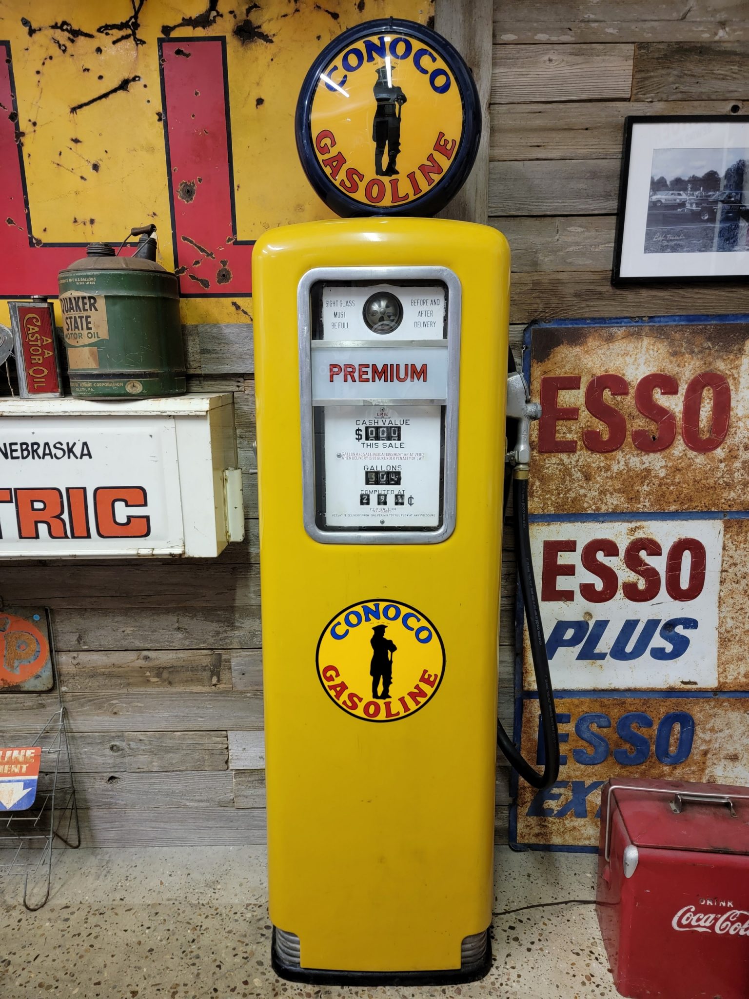 Erie 77 Conoco Gas Pumps – Texas Trucks and Classics