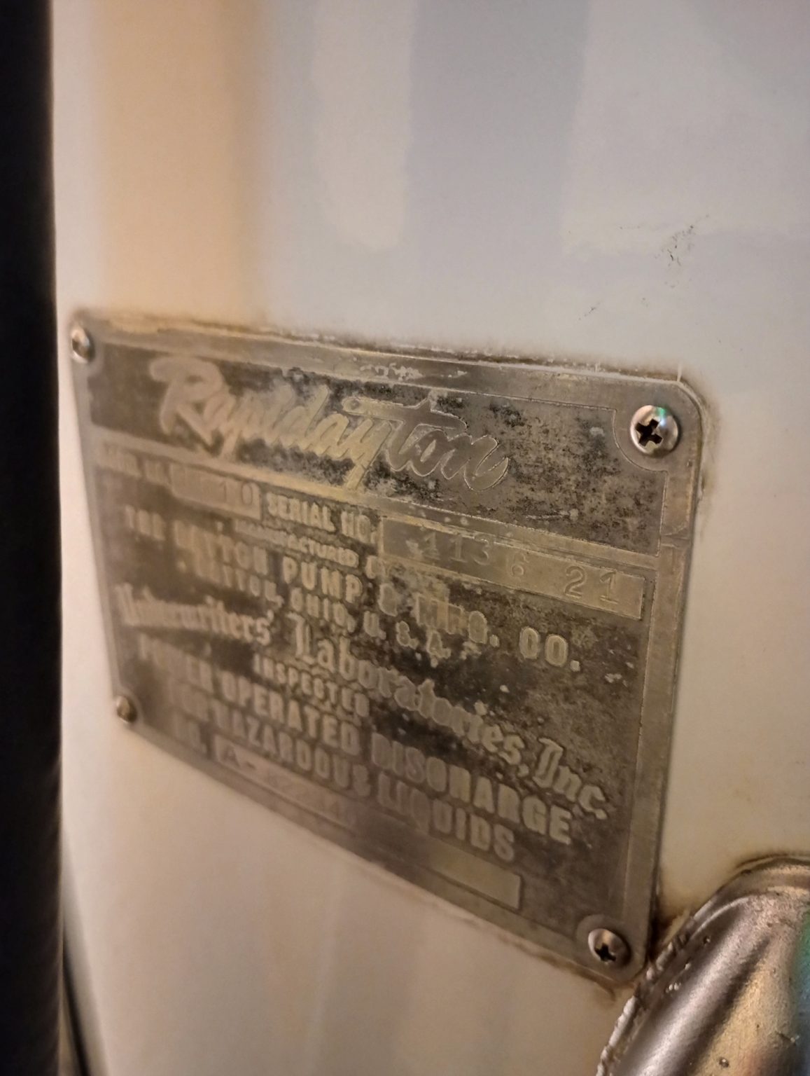Rapidayton 1510 Flying A Gas Pump – Texas Trucks and Classics