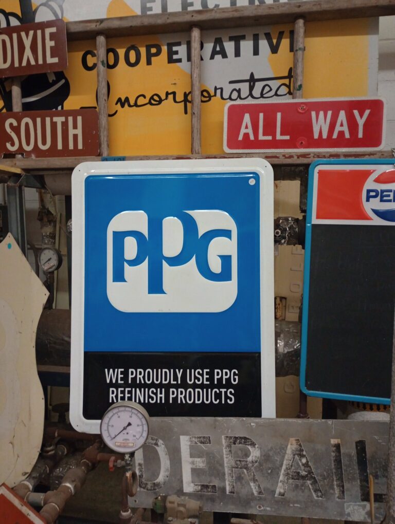 PPG Sign – Texas Trucks and Classics
