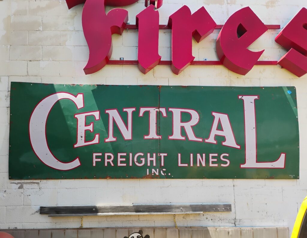 Central Freight Lines Sign – Texas Trucks and Classics
