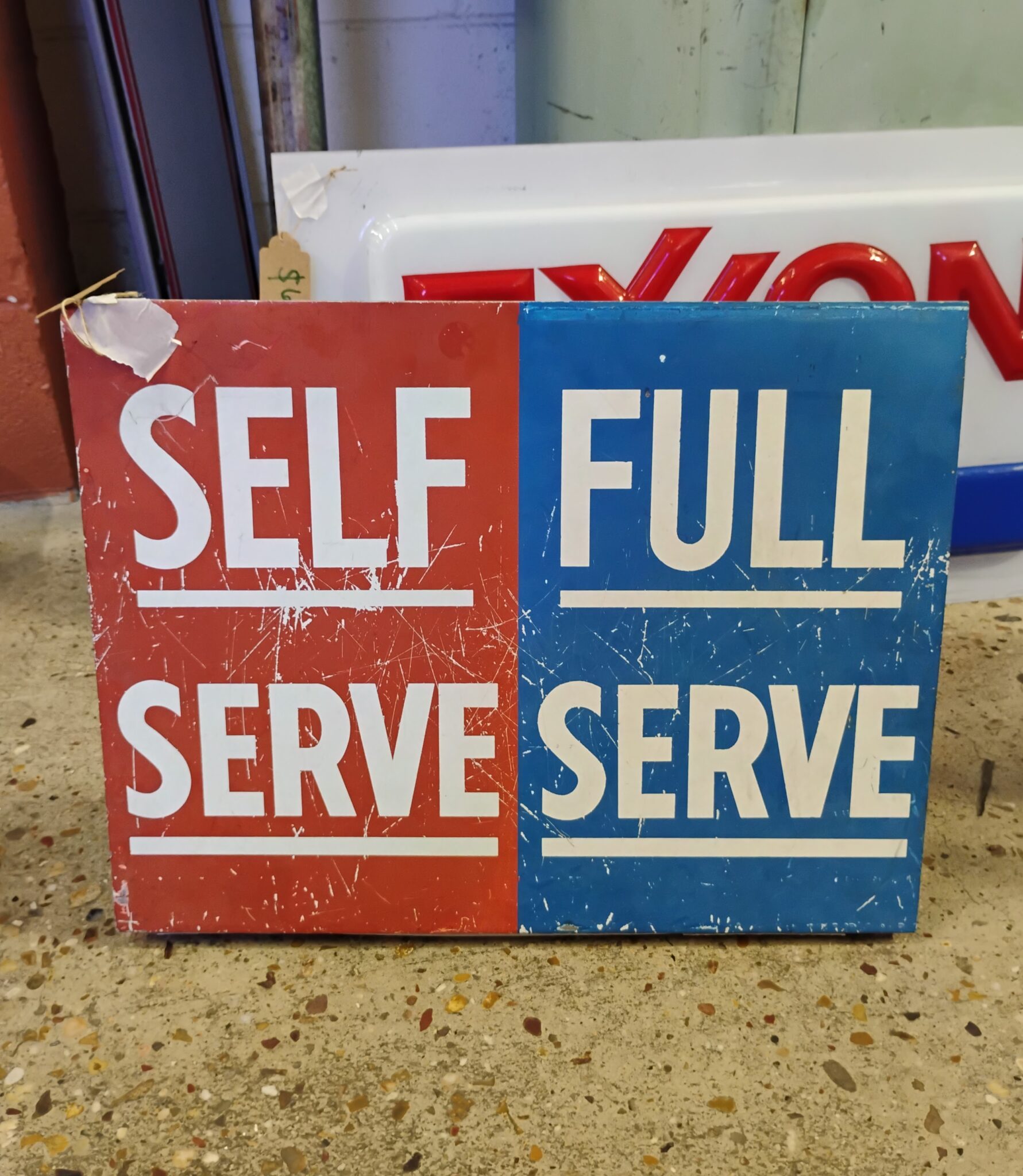 Full/Self Serve Sign – Texas Trucks and Classics
