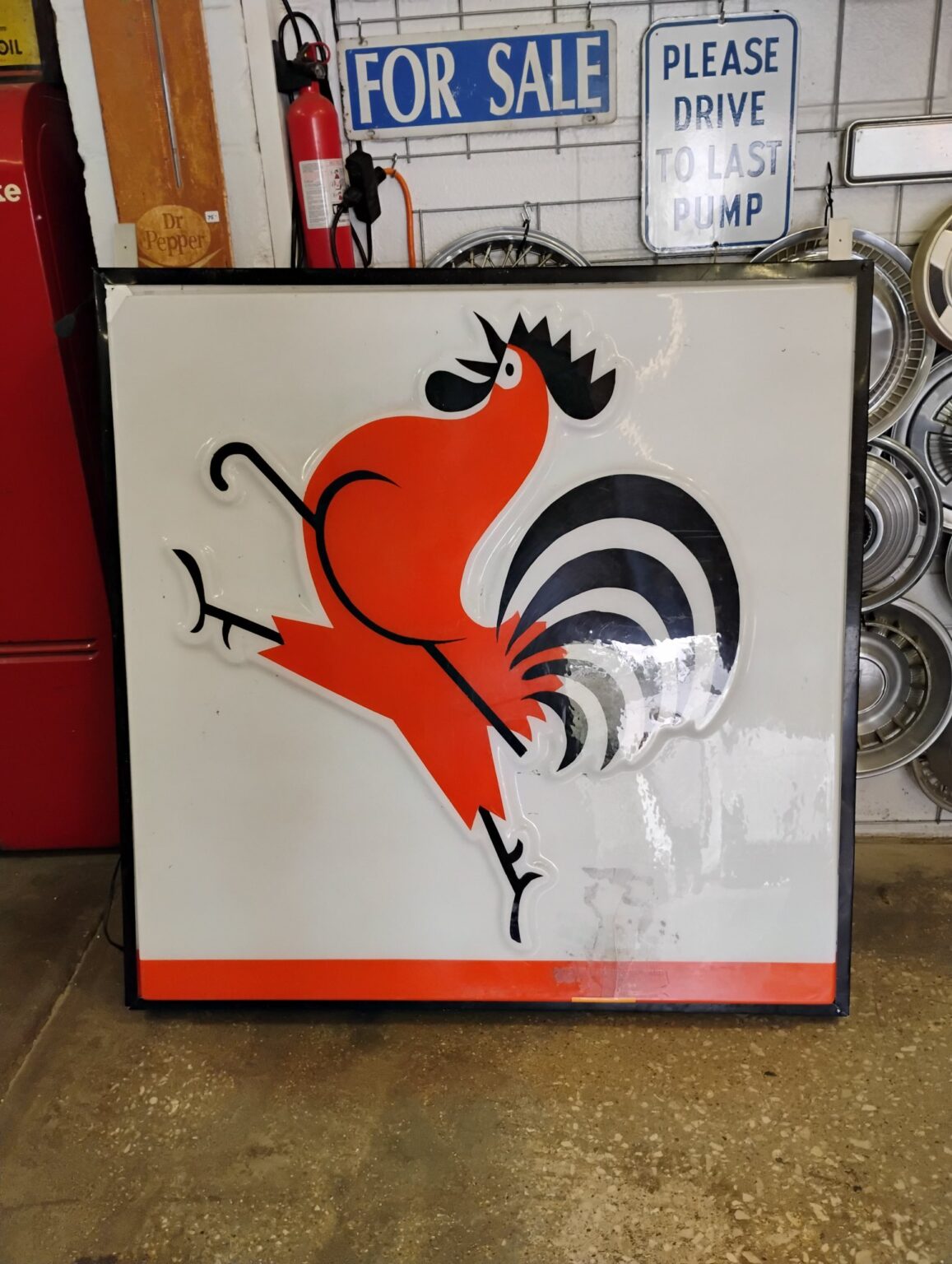 Hancock Light-Up Sign – Texas Trucks and Classics